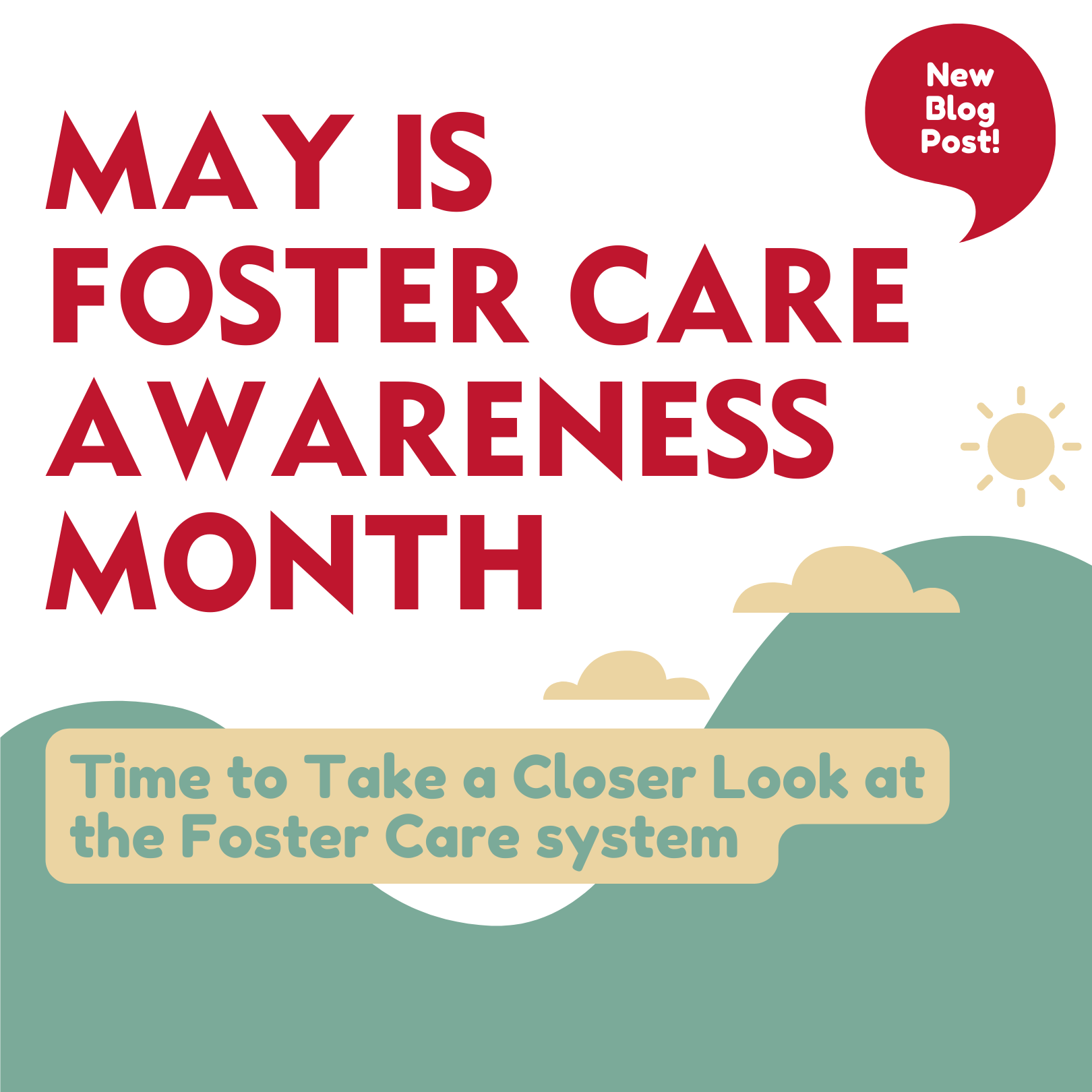 May is Foster Care Awareness Month. Let’s take a closer look at the ...